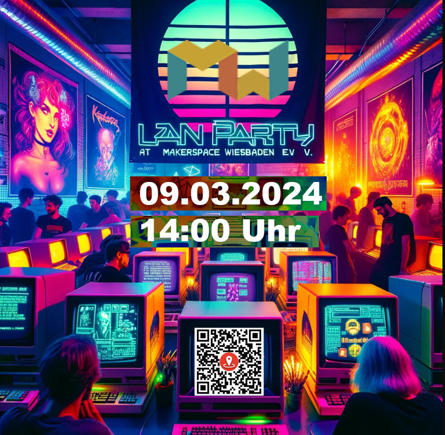 Zusammen zocken: Retro LAN-Party im Makerspace am Samstag, 9. März, ab ...